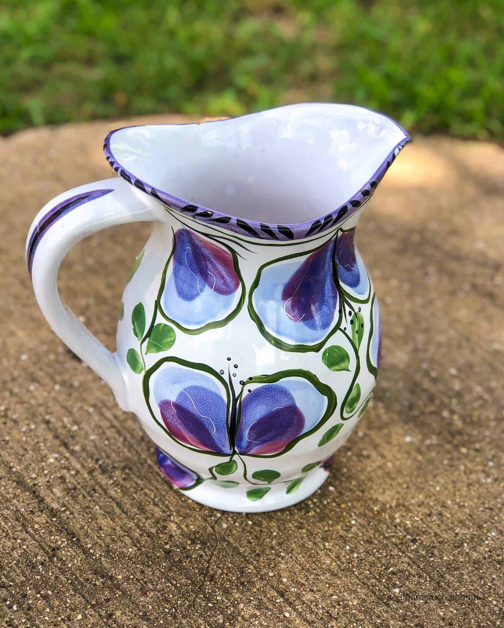 Easy Thrift Store Pitcher Makeover - Southern Crush at Home