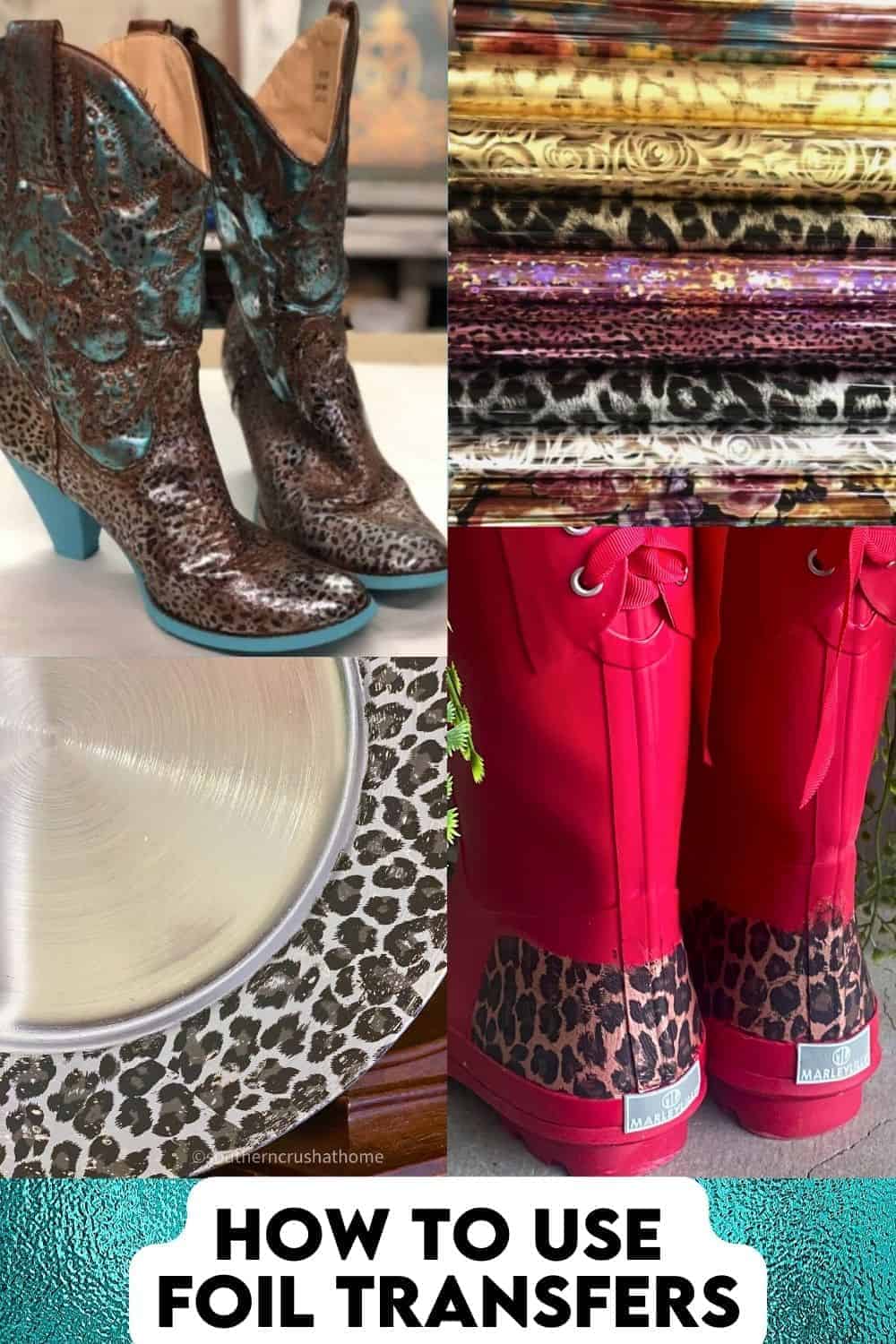 How to Use Foil Transfer Sheets - Southern Crush at Home