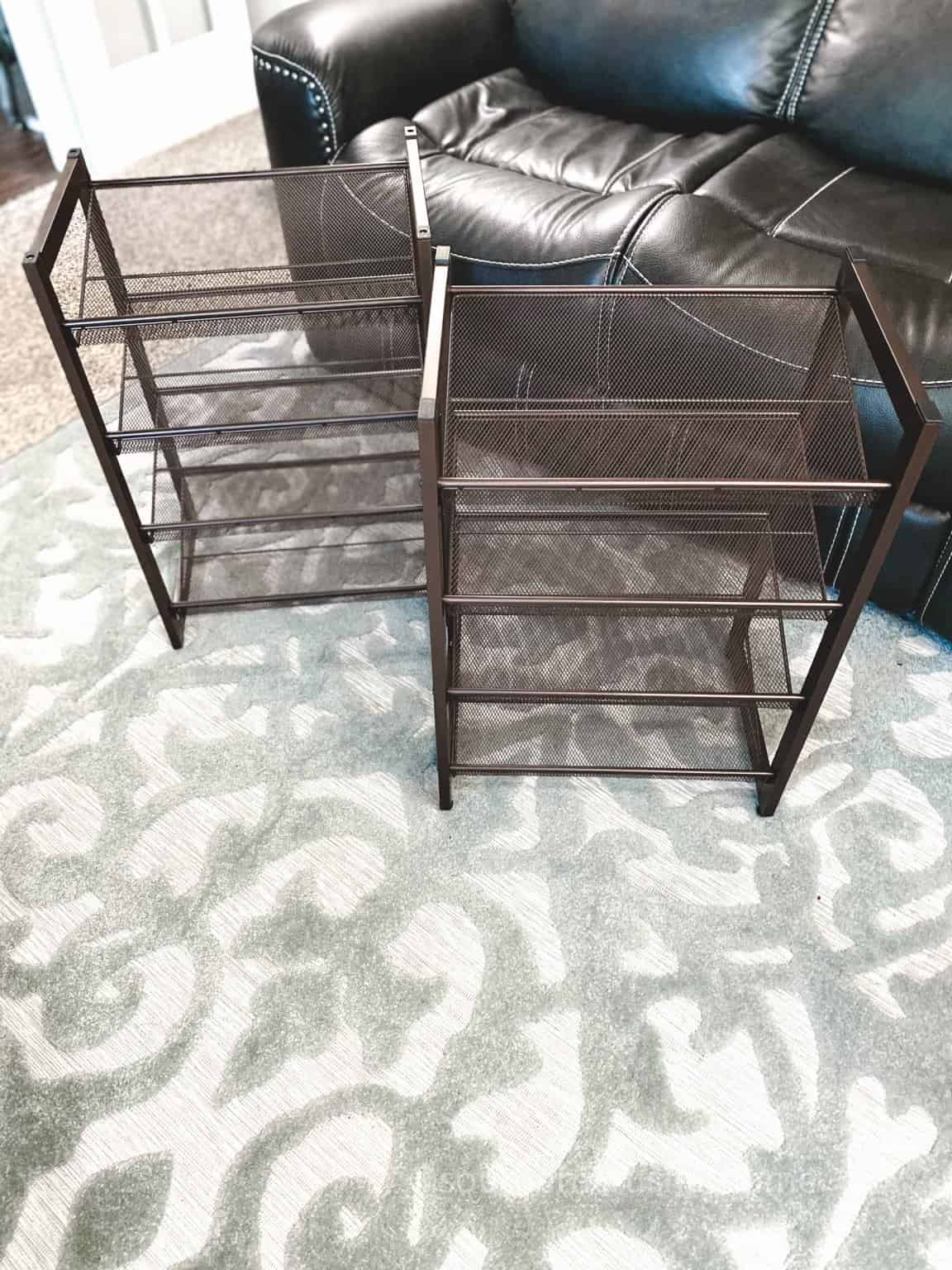 DIY Ribbon Storage Rack Idea - Southern Crush at Home