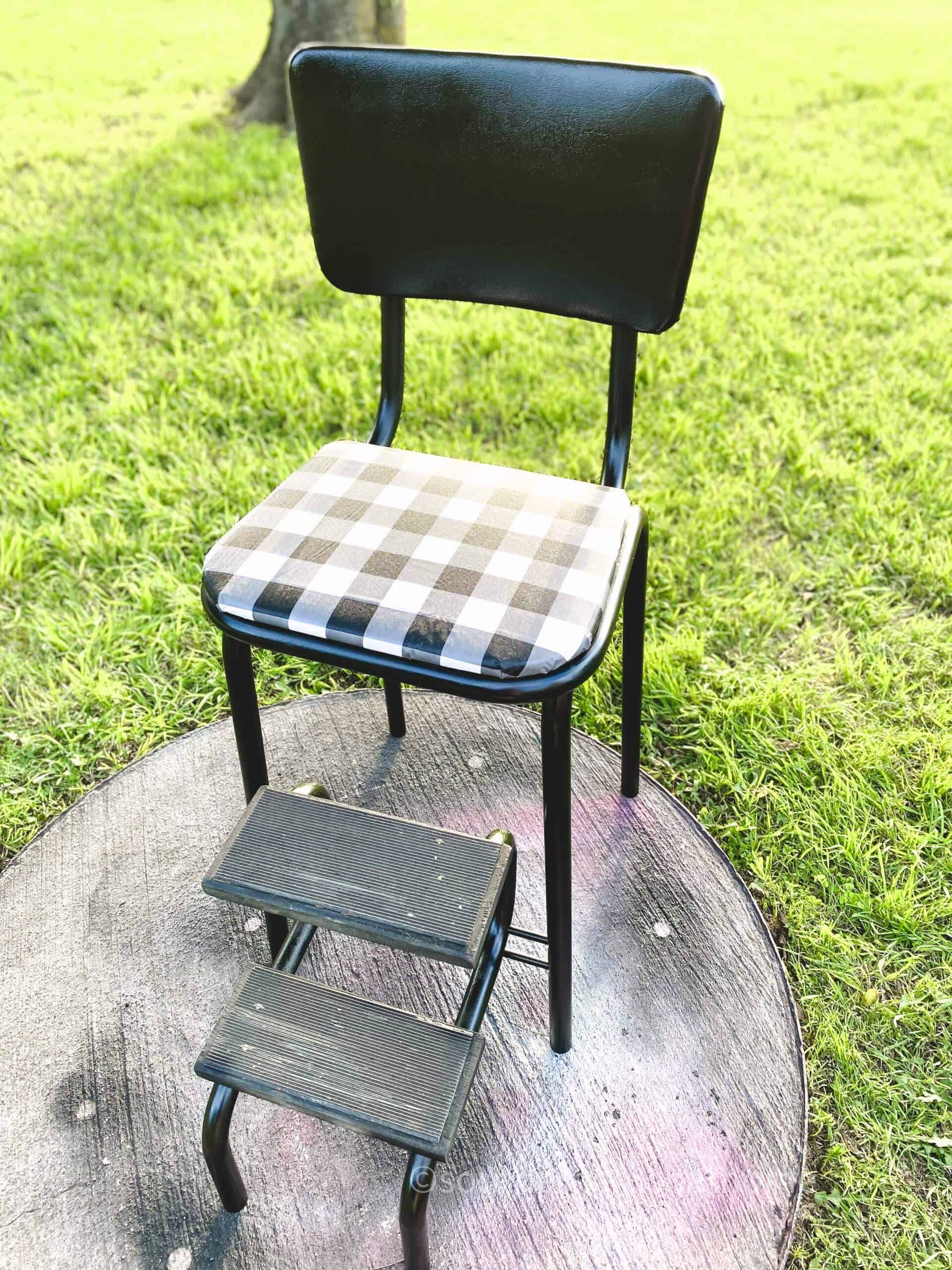 How to Restore a Vintage Step Stool - Southern Crush at Home