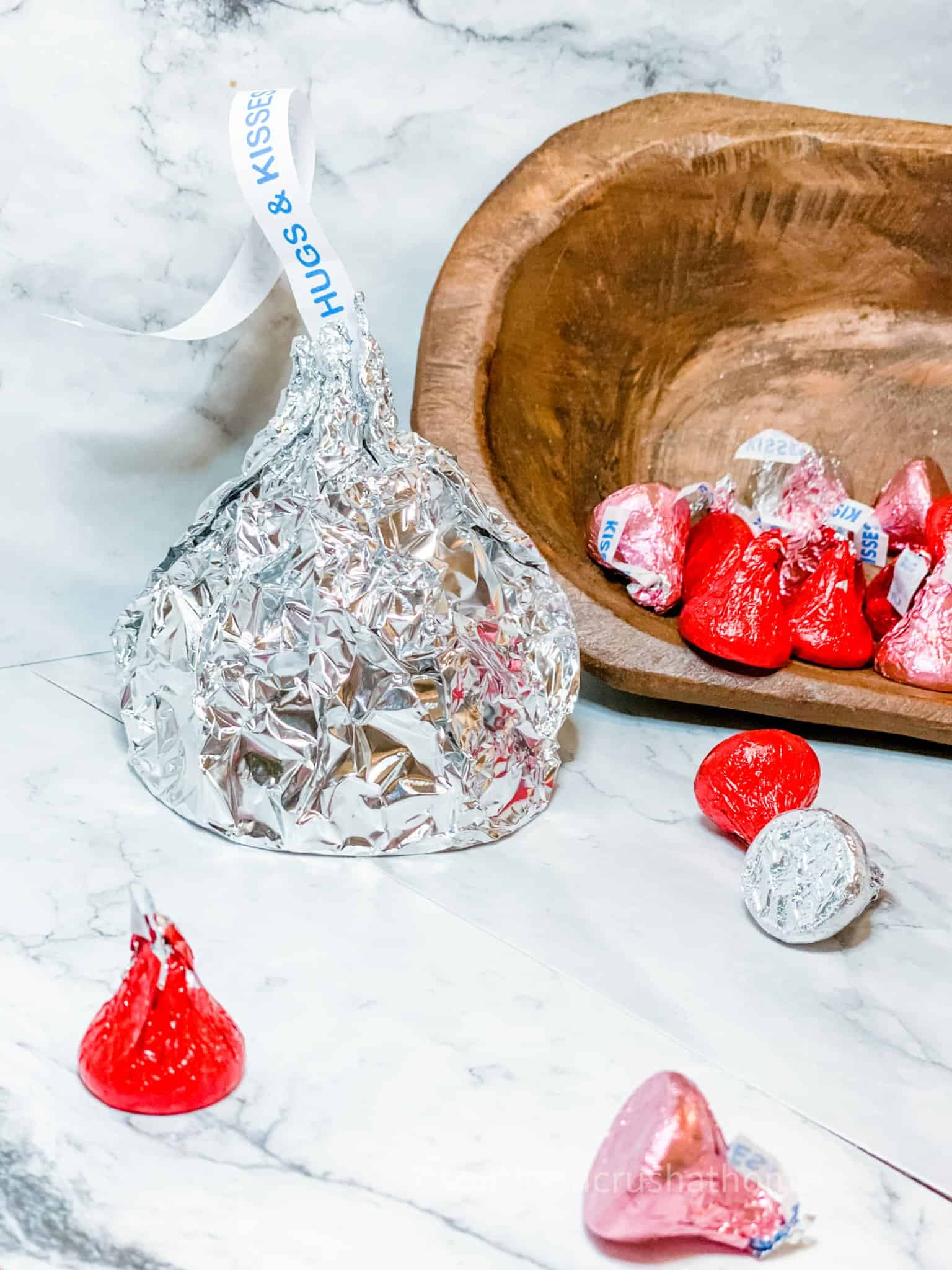 How to Make a Giant Hershey's Kiss for Valentine's Day