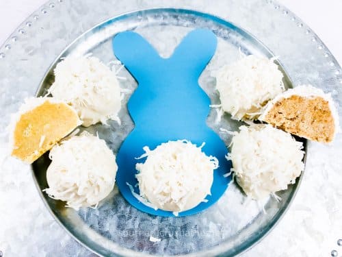 Easy Oreo Truffle Bunny Tails for Easter - Southern Crush at Home