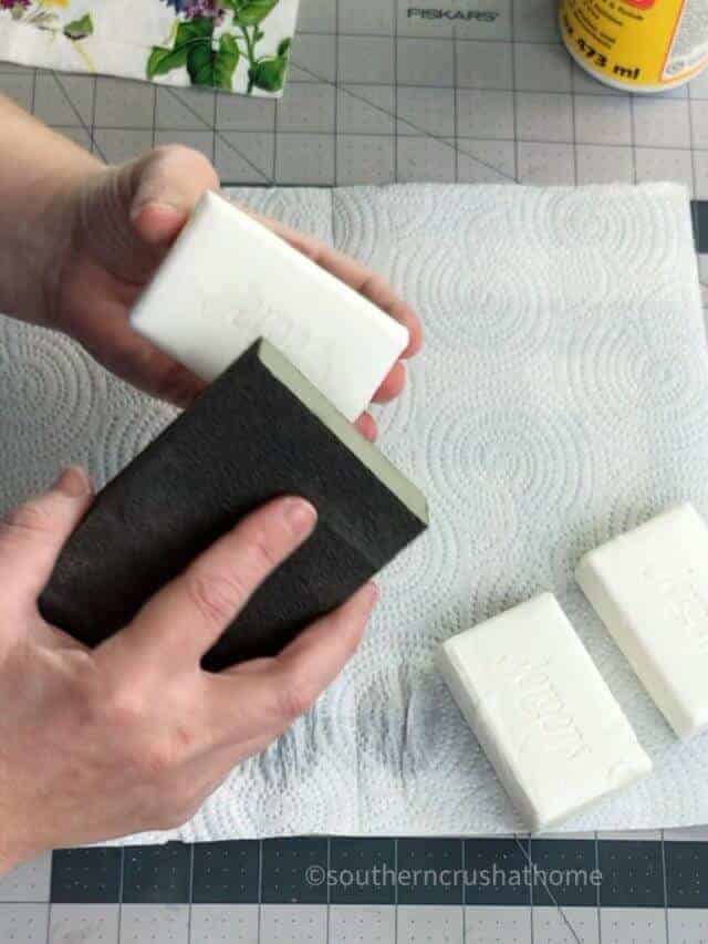 Easy Soap Decoration | How to Decoupage Soap Bars