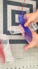 How to Make an Easy Bow (using Mesh Ribbon) - Southern Crush at Home