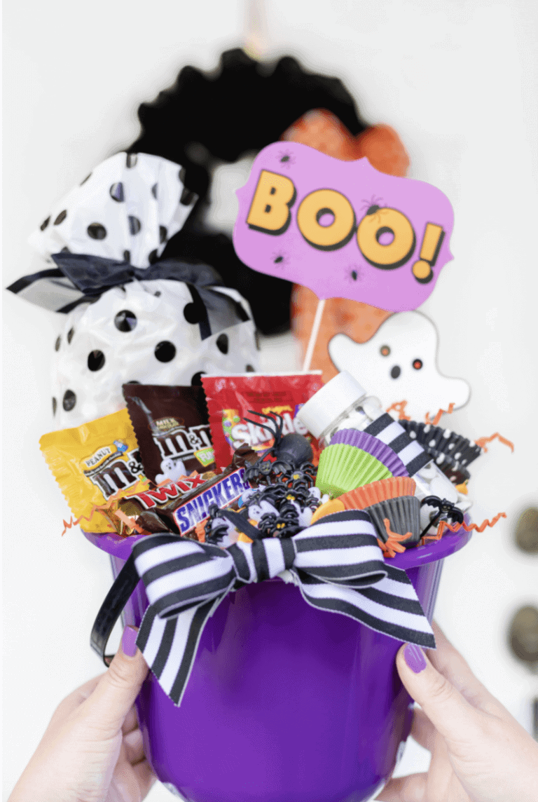 27 Fun Spooky Boo Basket Ideas - Southern Crush at Home