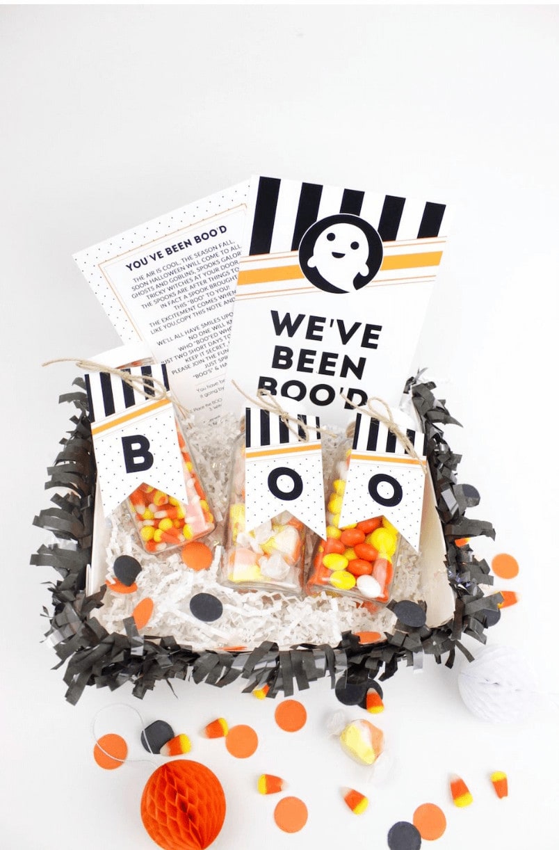 27 Fun Spooky Boo Basket Ideas - Southern Crush at Home