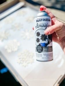How to Make an Easy DIY Christmas Garland with Dollar Tree Snowflakes