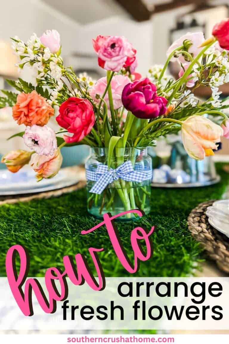 How to Arrange Grocery Store Flowers for Any Occasion - Southern Crush ...