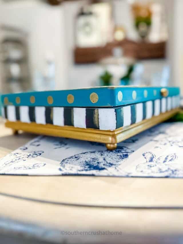 Whimsical Silverware Organizer DIY using Paint Pixie Products