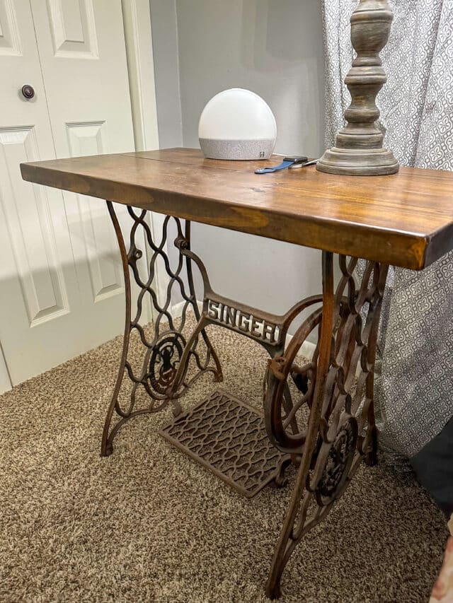 Repurposed Vintage Singer Sewing Machine Ideas - Southern Crush at Home