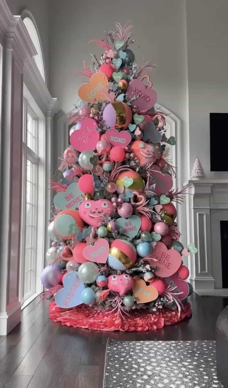 7 of the Cutest Valentine Tree Ideas - Southern Crush at Home