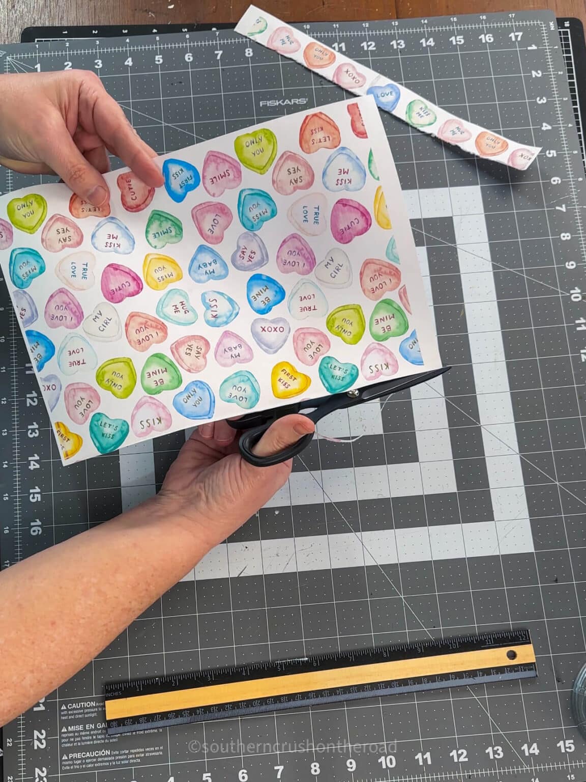 Easy Printable Conversation Hearts Valentines Day Decor - Southern ...