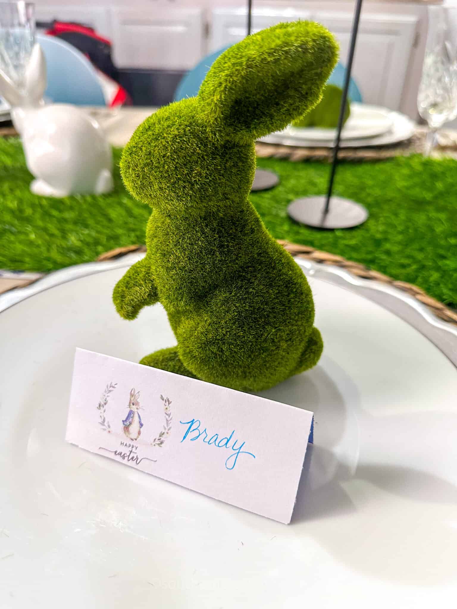 Easter Brunch Printable "Peter Cottontail" Place Cards - Southern Crush ...