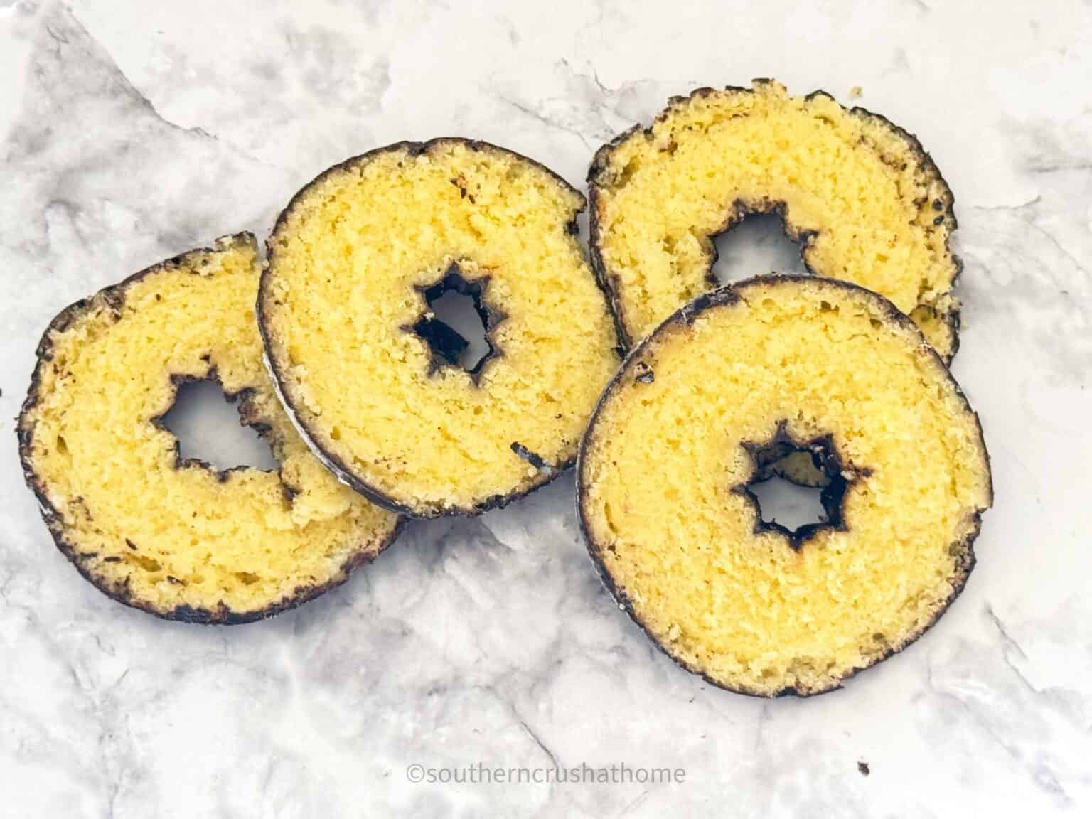 Easy Mini Cakes Using Stacked Donuts - Southern Crush at Home