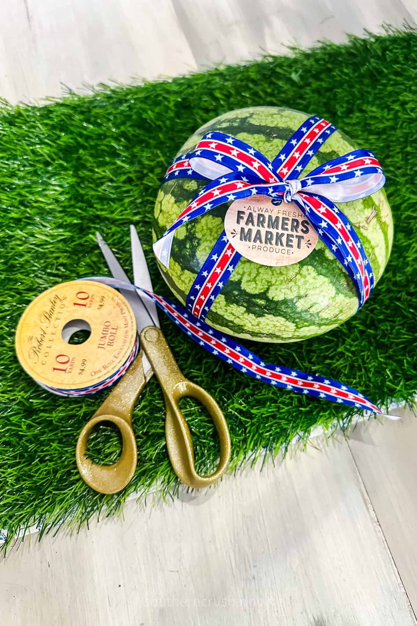 Easy Mini Watermelon Hostess Gift Idea - Southern Crush at Home