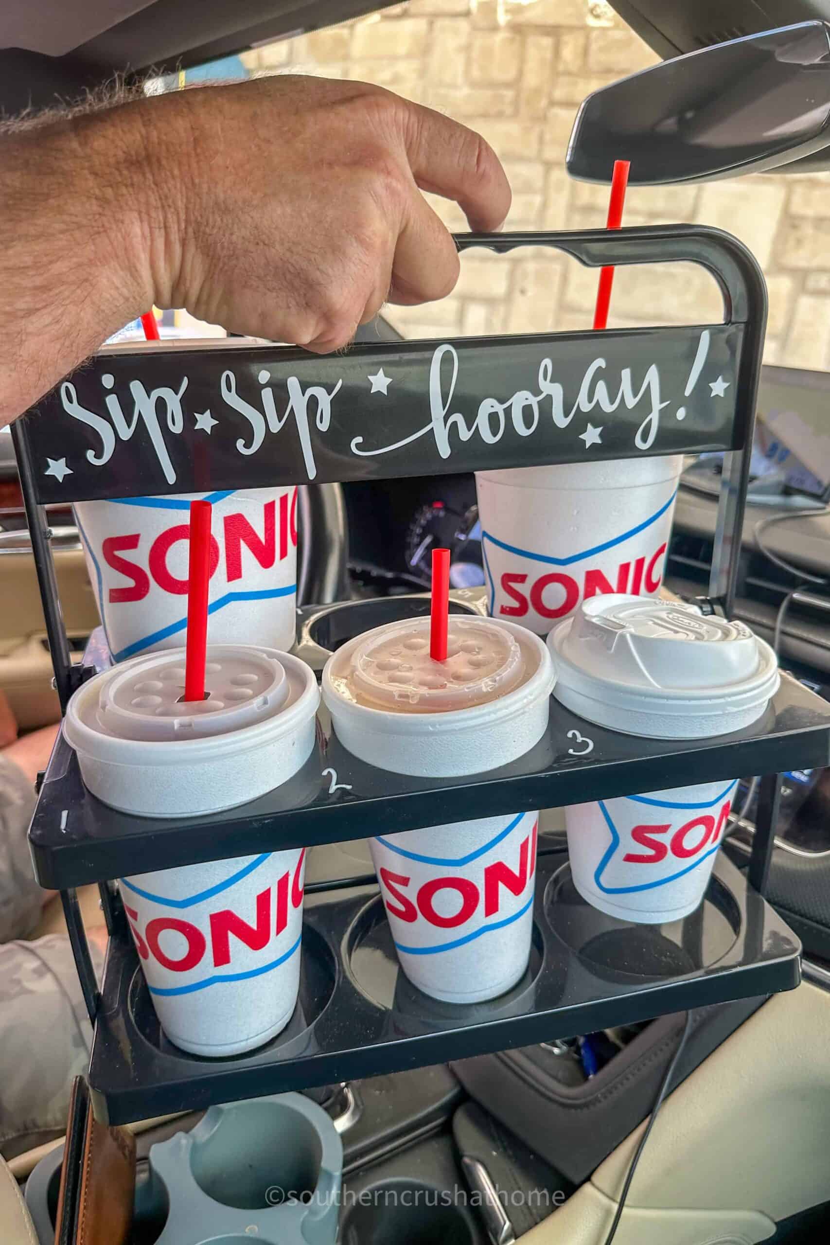 DIY Drink Carrier: Sip, Sip Hooray! - Southern Crush at Home