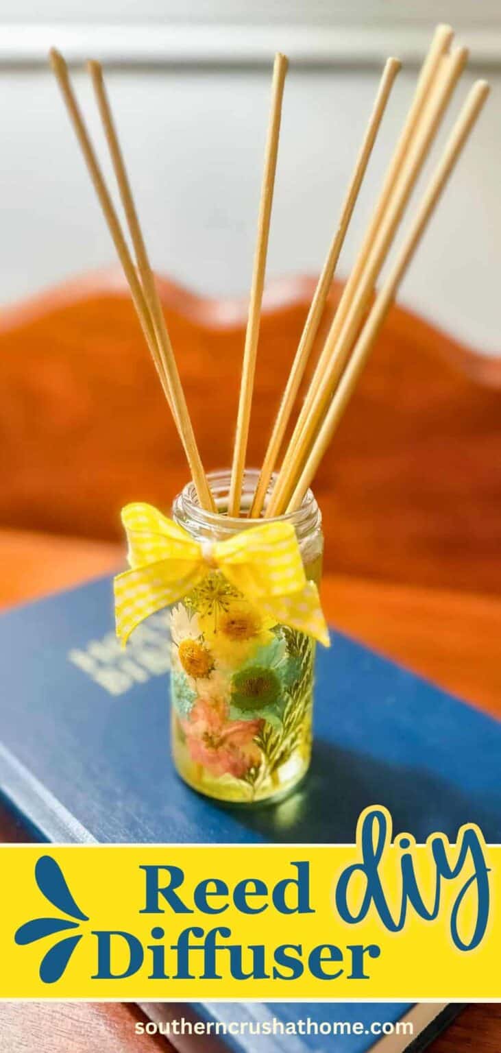 Easy DIY Reed Diffuser Tutorial: Make Your Home Smell Amazing - Southern Crush at Home