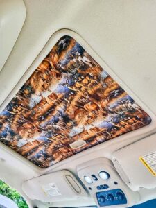 DIY Sunroof Makeover: Transform Your Car with Stained Glass Window Film ...