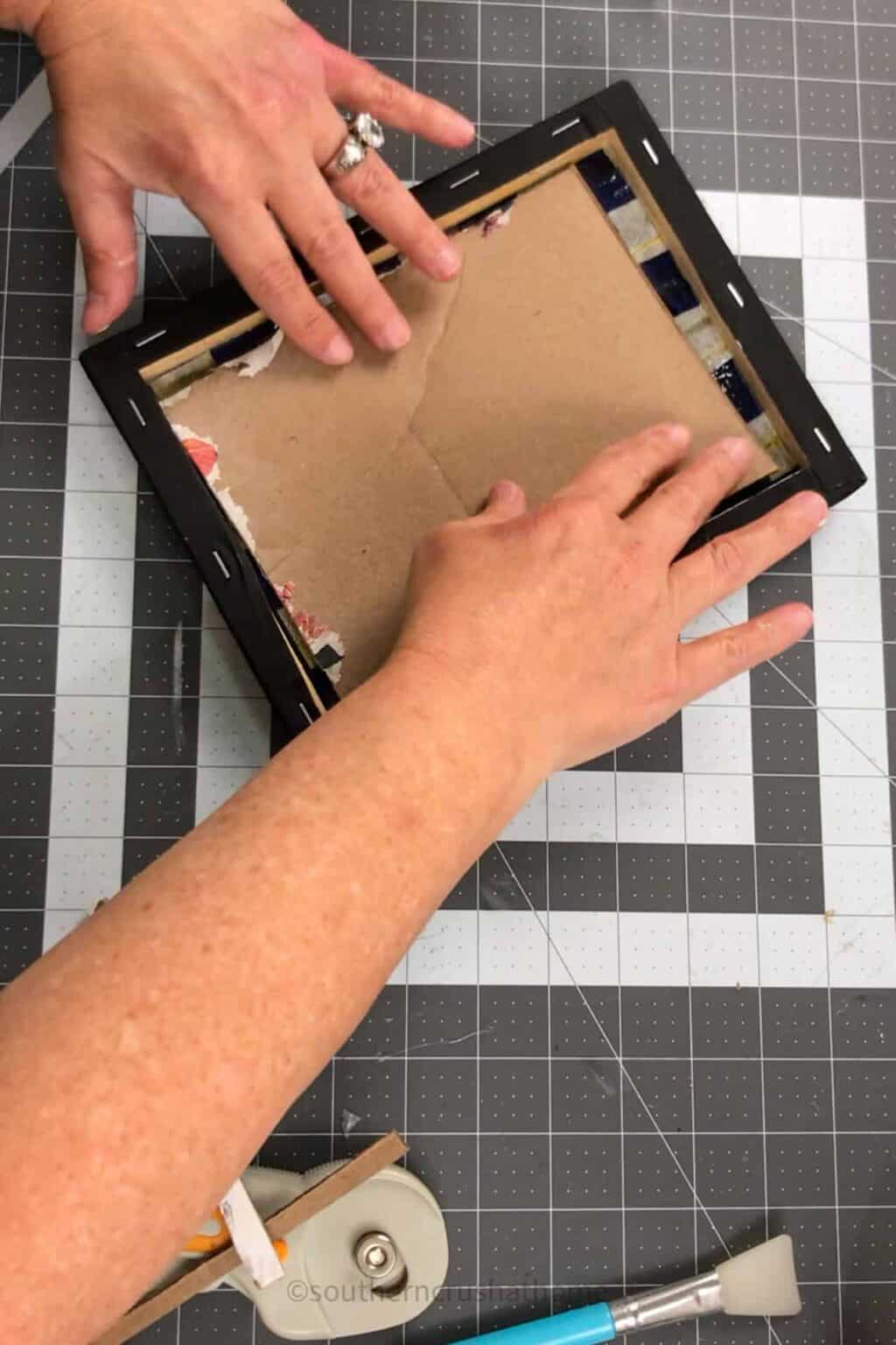 How to Make a Busted Canvas + 37 Busted Canvas Ideas - Southern Crush at Home