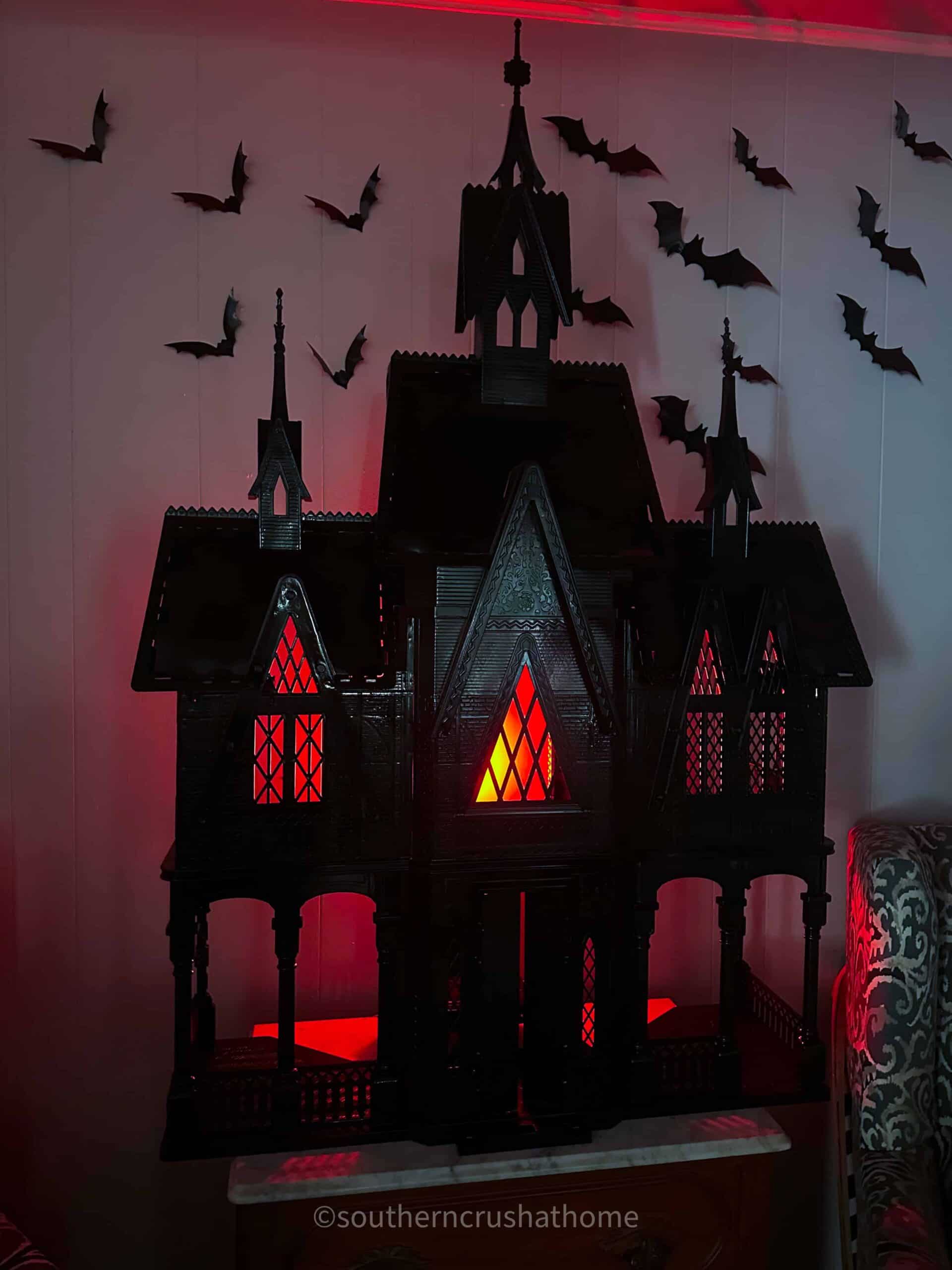 Arendelle Frozen Castle Haunted Doll House DIY - Southern Crush at Home