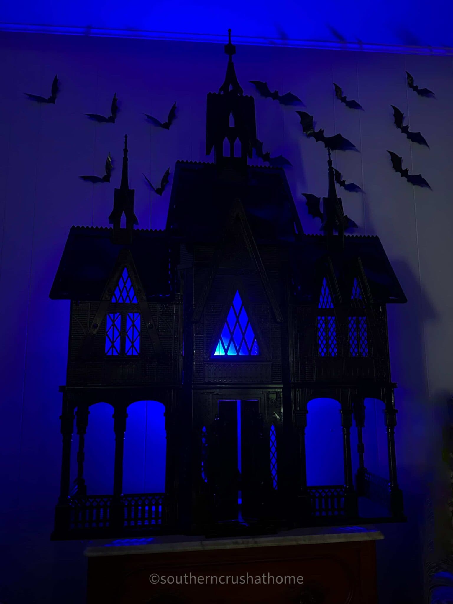 Arendelle Frozen Castle Haunted Doll House DIY - Southern Crush at Home
