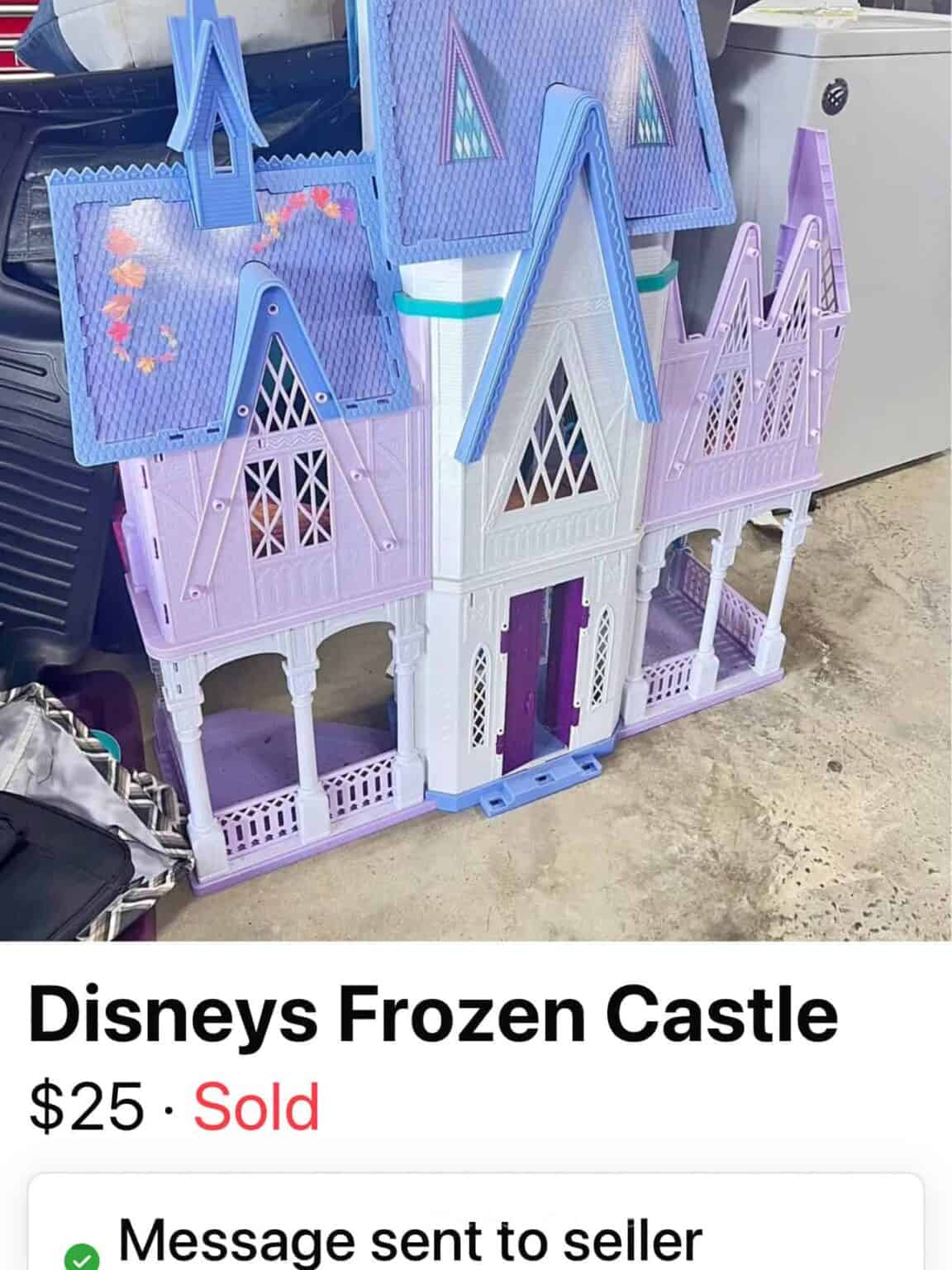 Arendelle Frozen Castle Haunted Doll House DIY - Southern Crush at Home