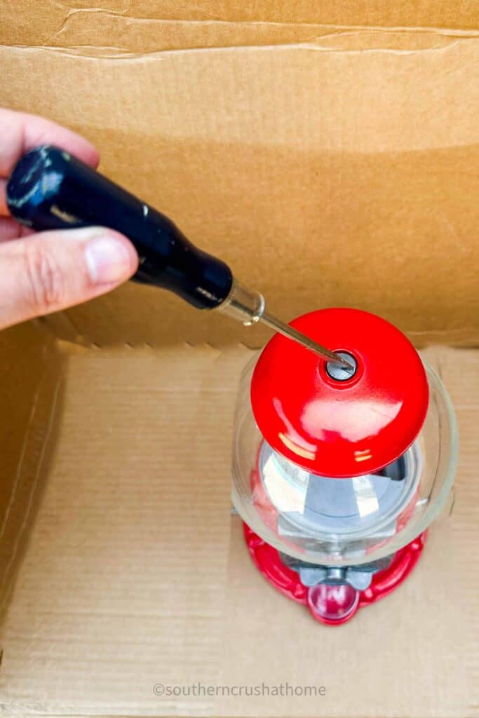 Easy Vintage Gumball Machine Makeover - Southern Crush at Home