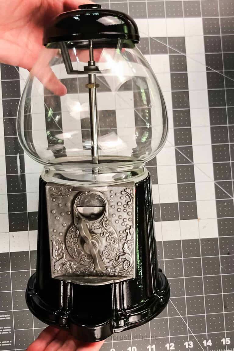 Easy Vintage Gumball Machine Makeover - Southern Crush at Home