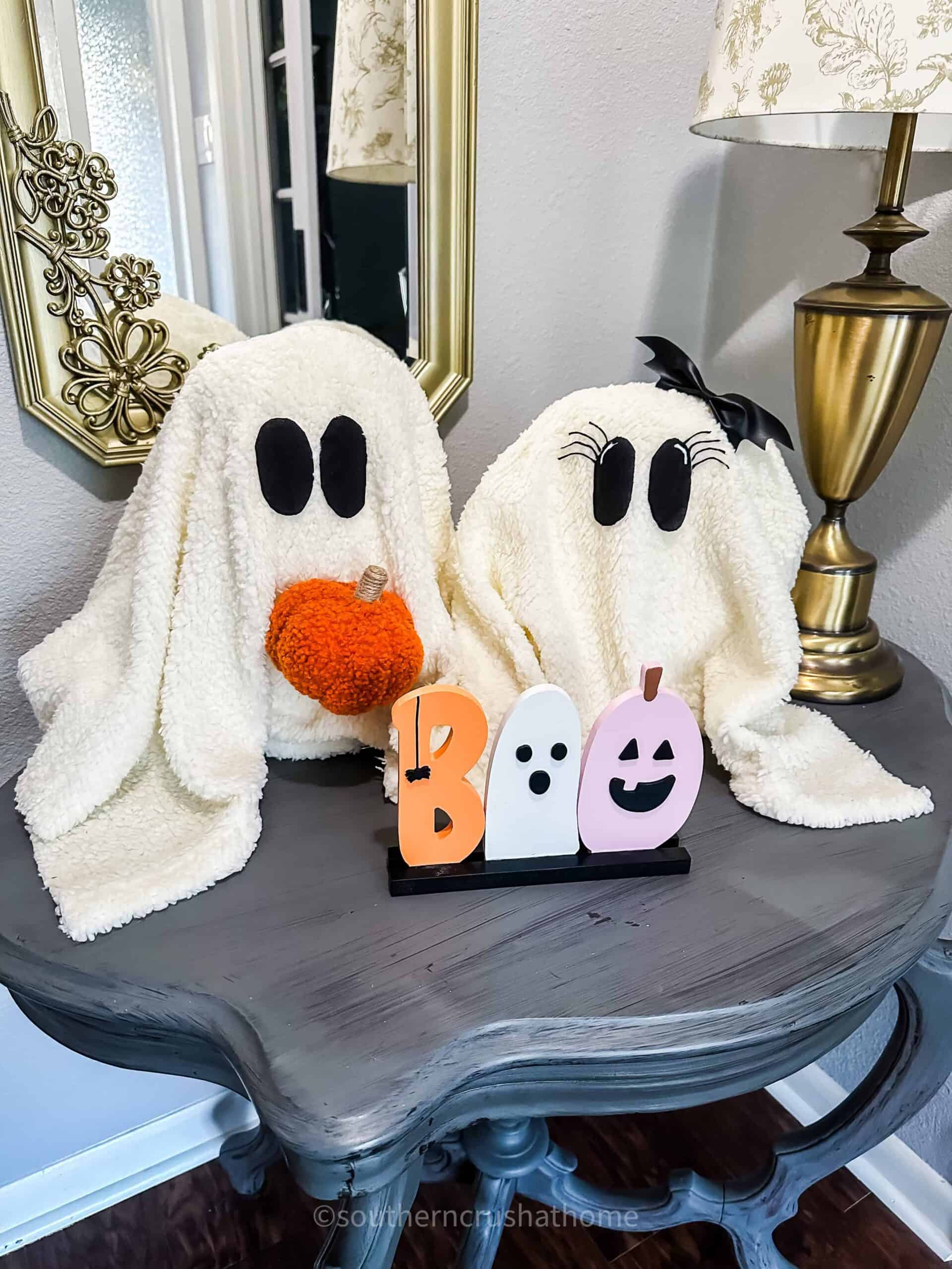 11 Easy DIY Halloween Ghost Ideas - Southern Crush at Home