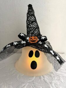 Easy Halloween Ghost Lights Using Pendant Light Shades + 21 Ideas ...