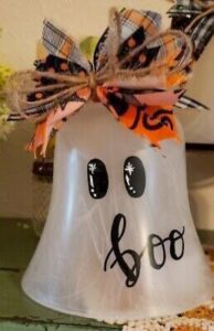 Easy Halloween Ghost Lights Using Pendant Light Shades + 21 Ideas ...