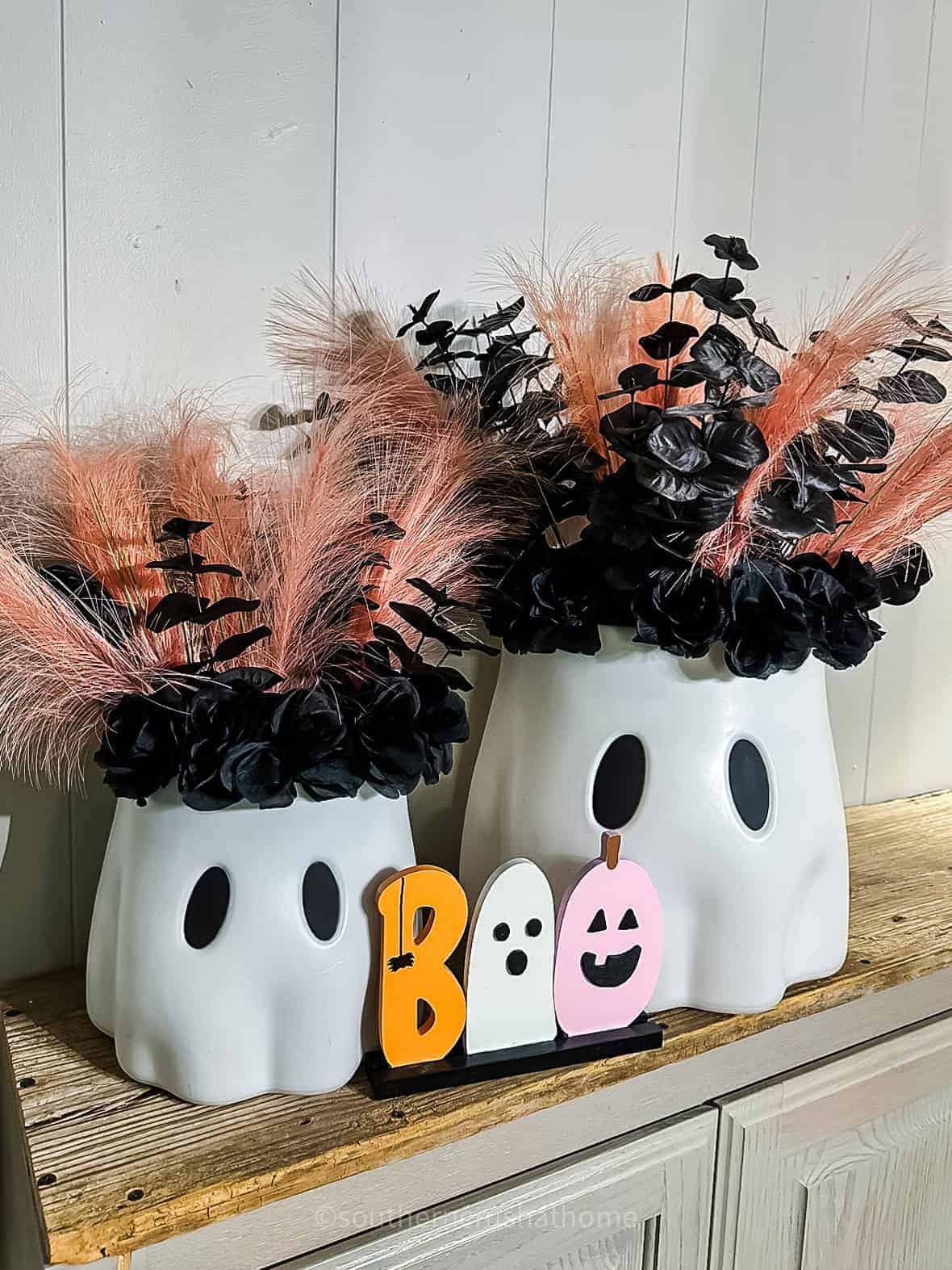 11 Easy DIY Halloween Ghost Ideas - Southern Crush at Home