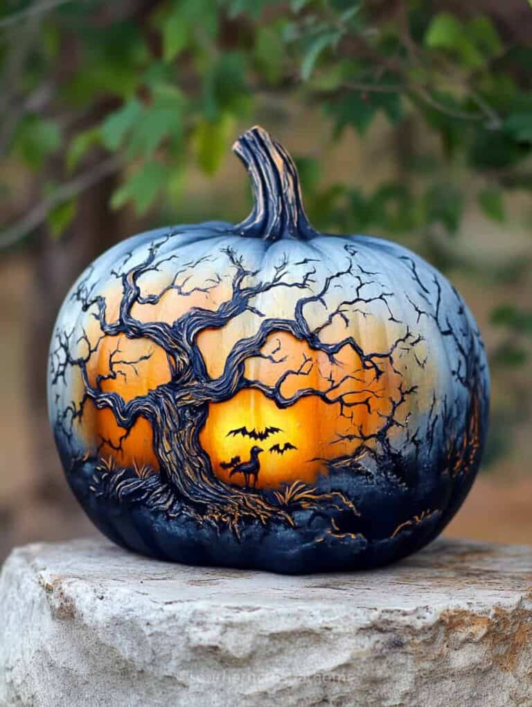 75+ Cool Pumpkin Designs: Creative and Unique Pumpkin Decorating Ideas ...