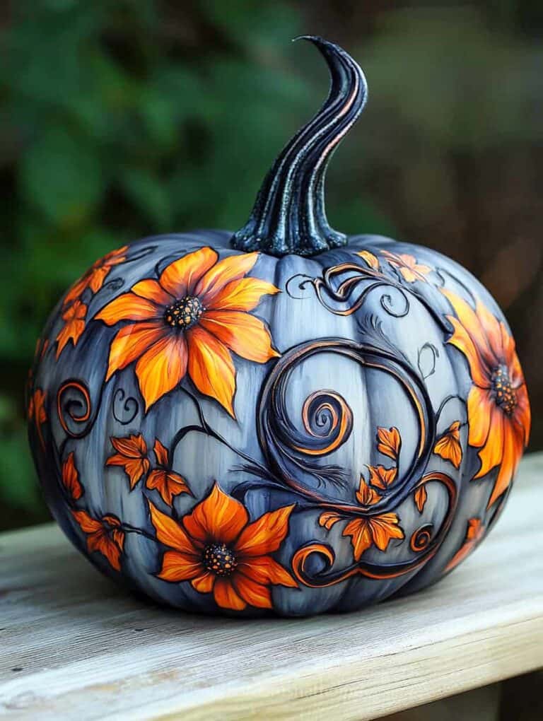 75+ Cool Pumpkin Designs: Creative and Unique Pumpkin Decorating Ideas ...