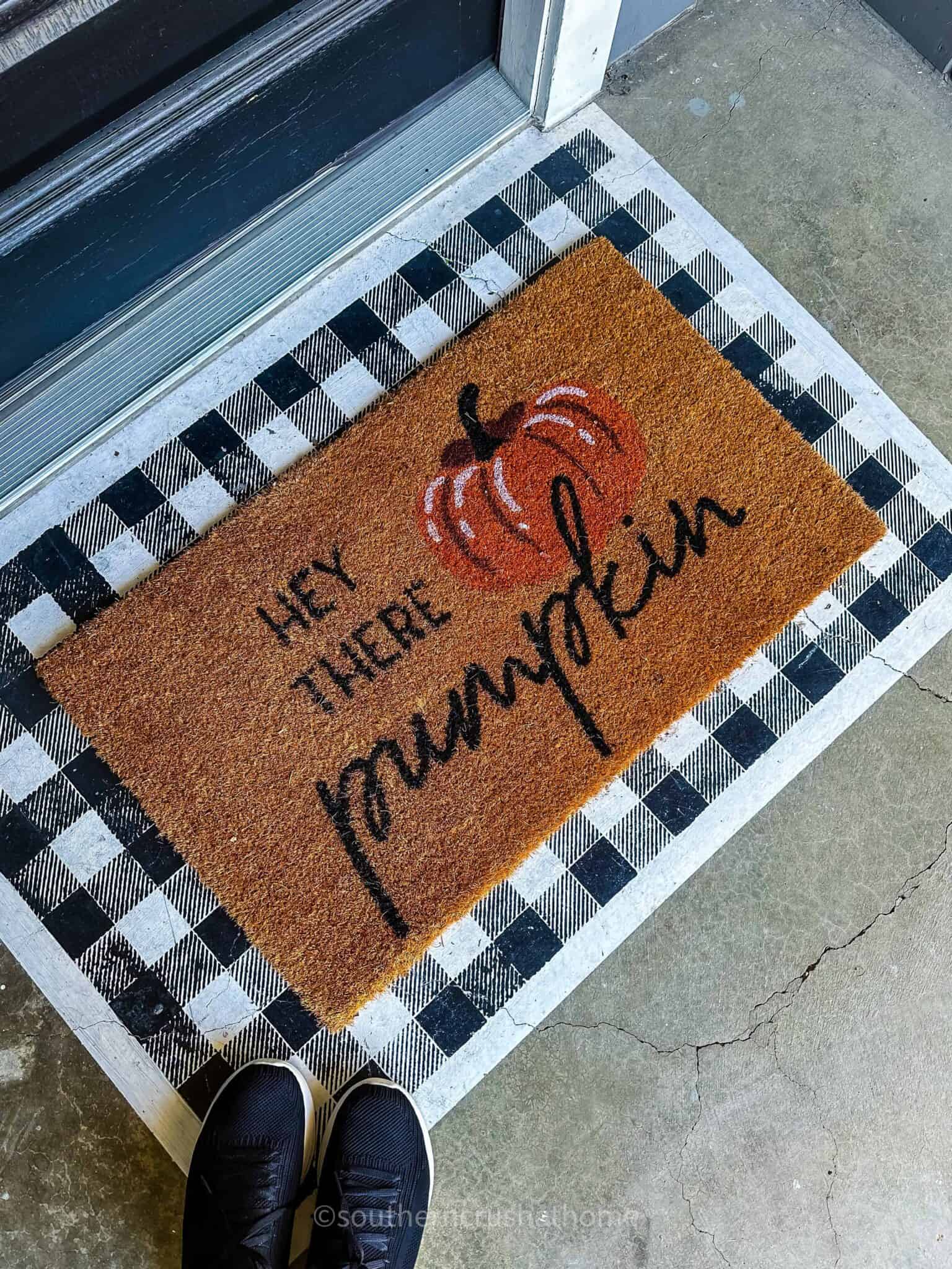 9 Super Cute and Affordable Fall Doormats - Southern Crush at Home