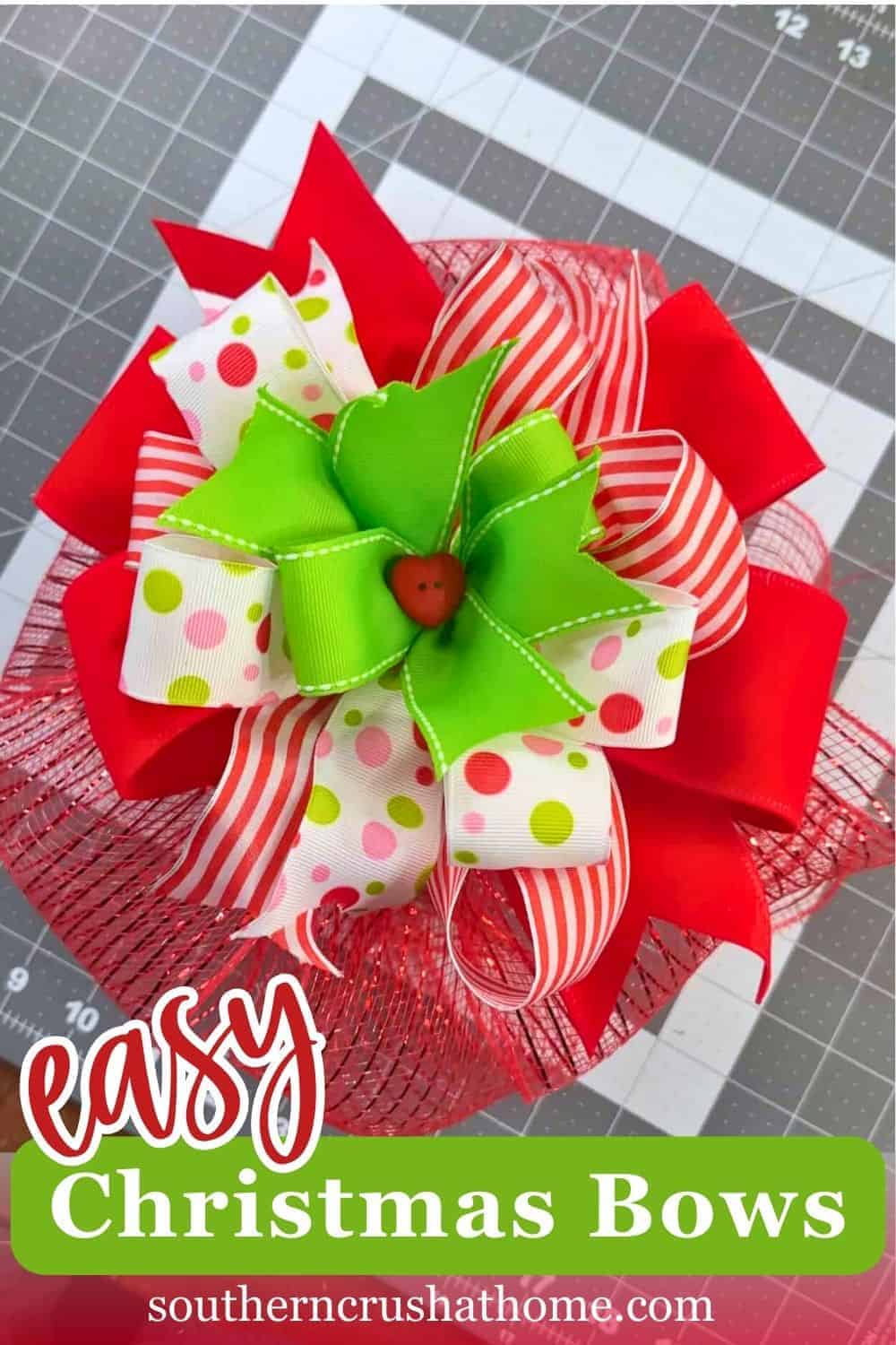 Three Must-Try Christmas Bows to Make Your Holiday Decor Pop ...