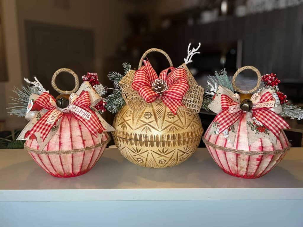 37 Easy Dollar Tree Bowl Ornaments to Make for Christmas - Southern ...