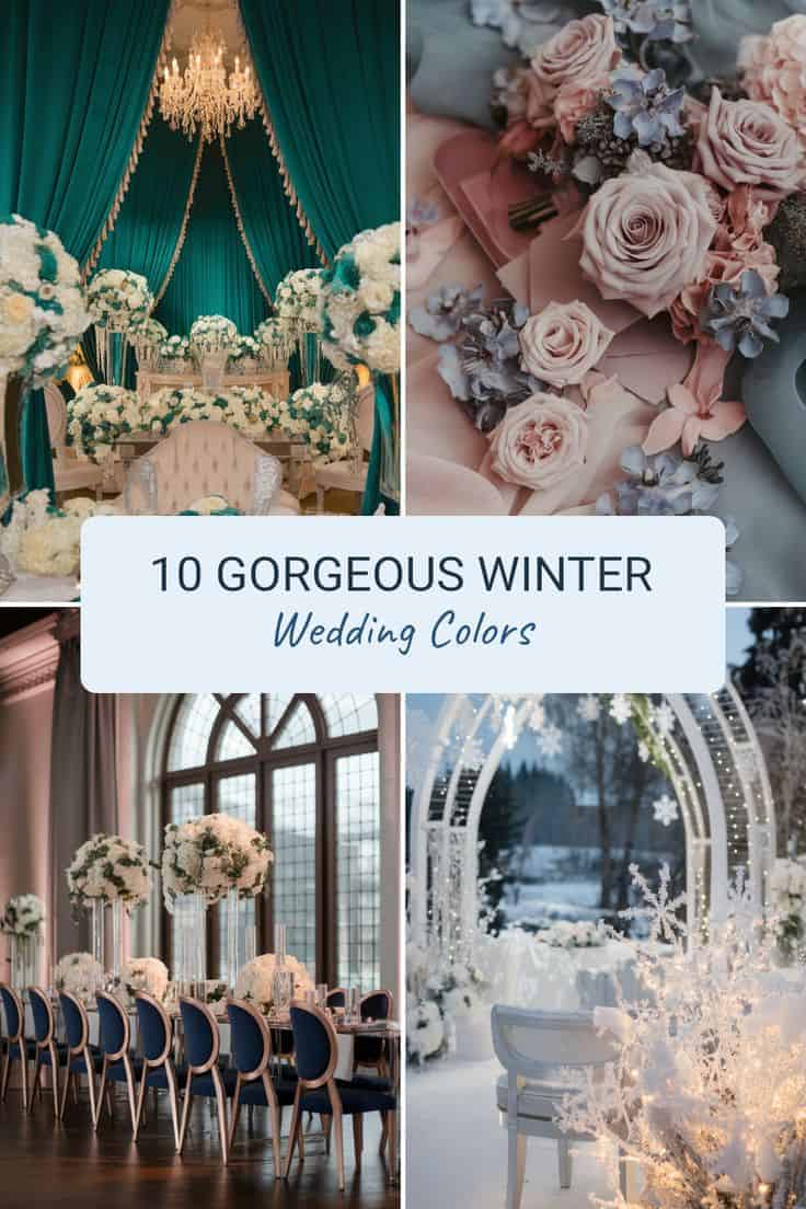 10 Stunning Winter Wedding Colors to Inspire Your Big Day - Southern ...