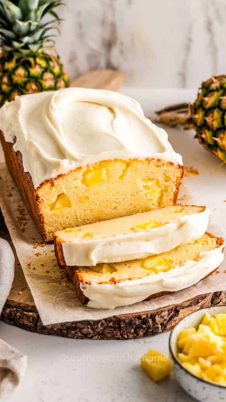 Delicious and Quick Pineapple Bread Recipe - Southern Crush at Home