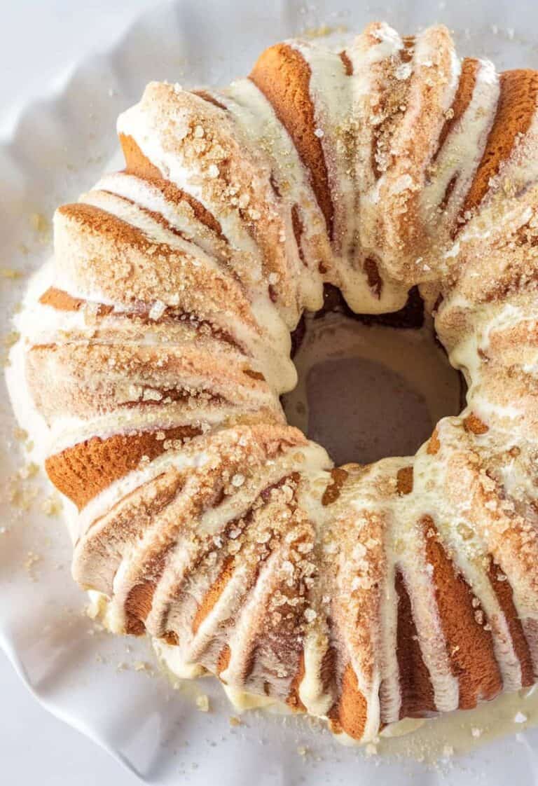 Delicious Snickerdoodle Bundt Cake Recipe - Southern Crush at Home