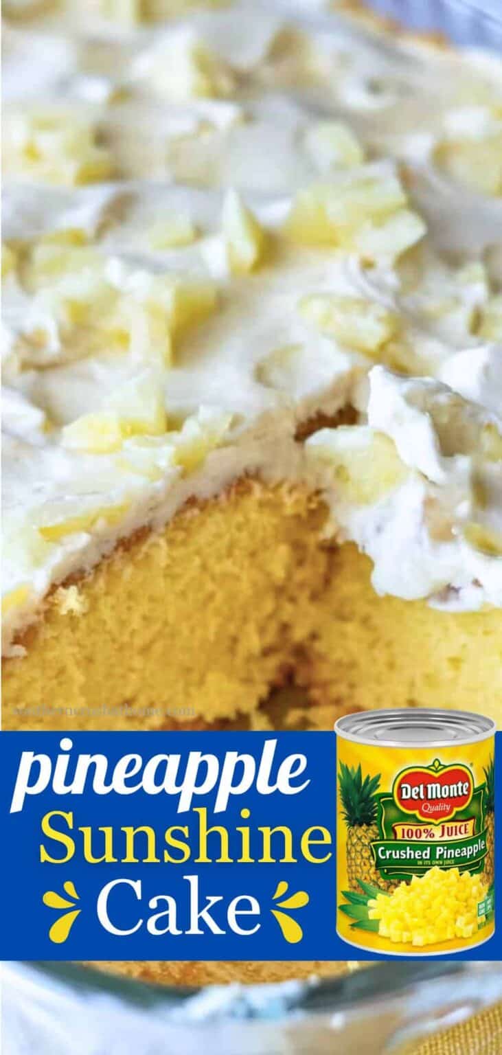 Easy Pineapple Sunshine Cake Recipe: A Taste of Summer in Every Bite ...