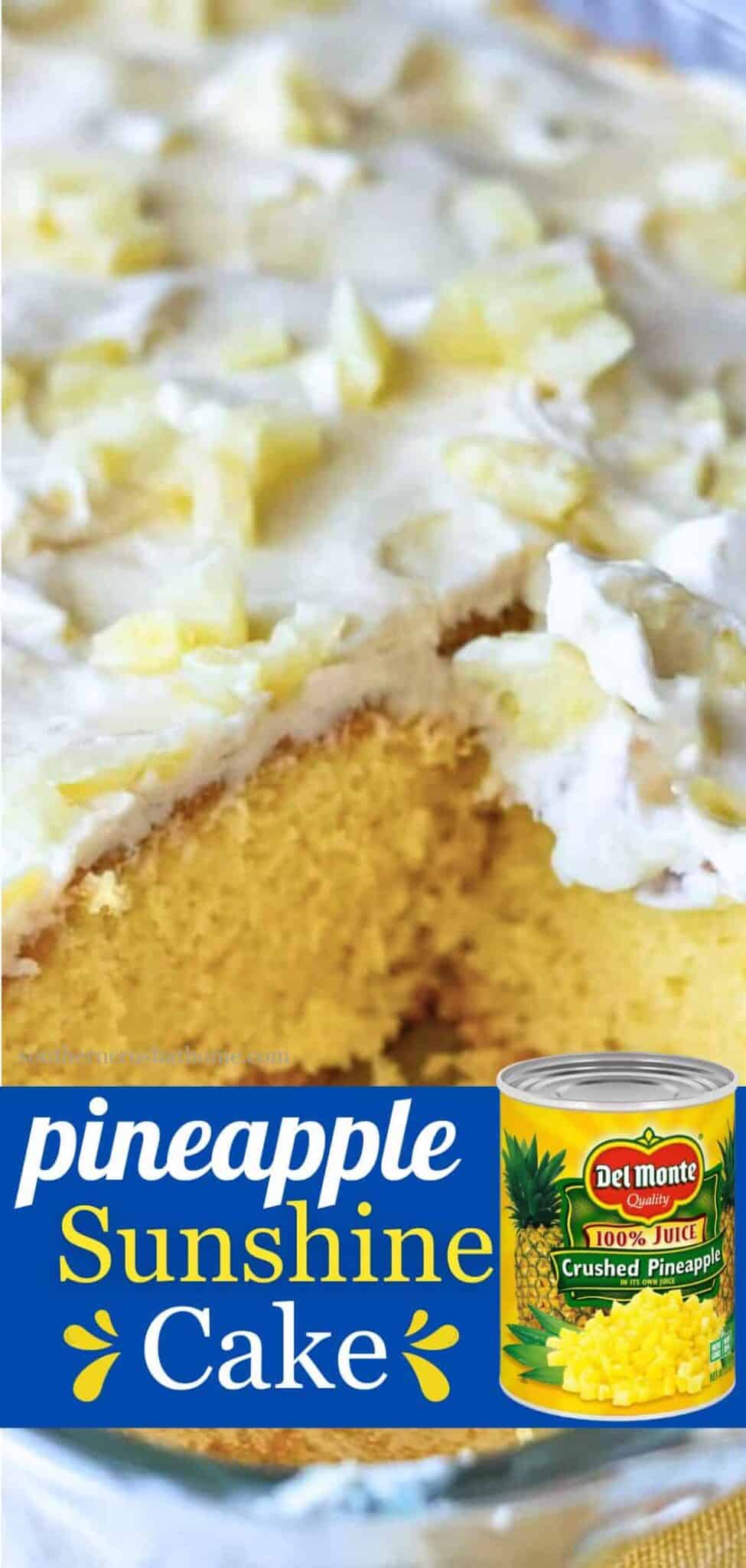 Easy Pineapple Sunshine Cake Recipe: A Taste of Summer in Every Bite ...
